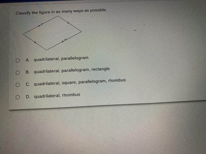 Solved Classify the quadrilateral. Then find the value(s) of | Chegg.com