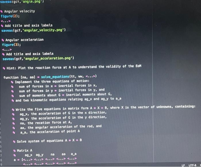 Solved The 1 kg heavy and 1.5 m long slender rod AB is at | Chegg.com