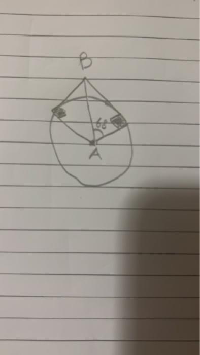 Solved If A B = 8, find the radius of circle A **DRAWING IS | Chegg.com