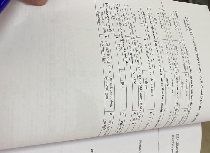 Solved critical pash pr levision cable mical path ons | Chegg.com