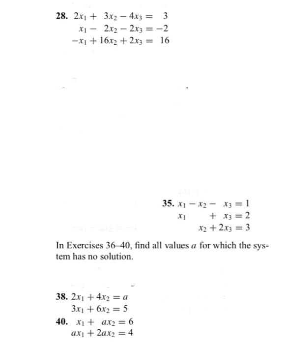 Solved In Exercises 22-35, solve the system by transforming | Chegg.com