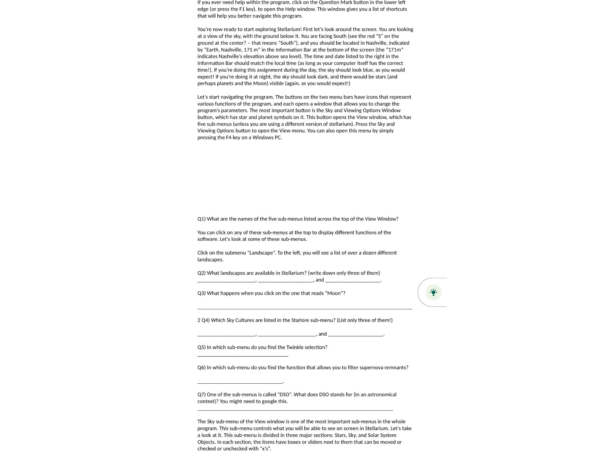 Solved If you ever need help within the program, click on | Chegg.com