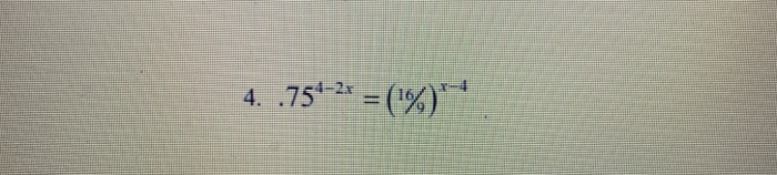 Solved 4.75" = (%) | Chegg.com