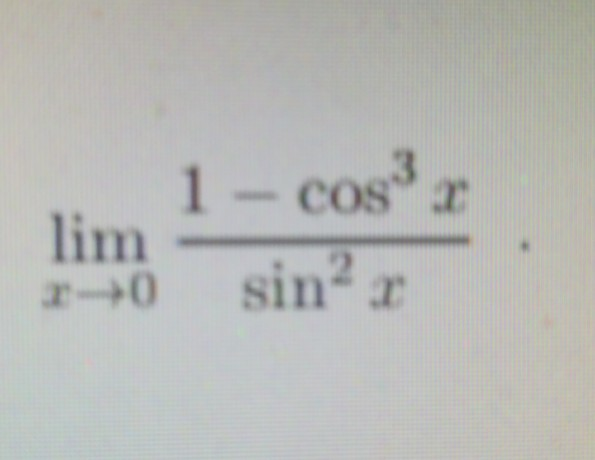 Solved 1 - cos? lim -0 I sin? | Chegg.com