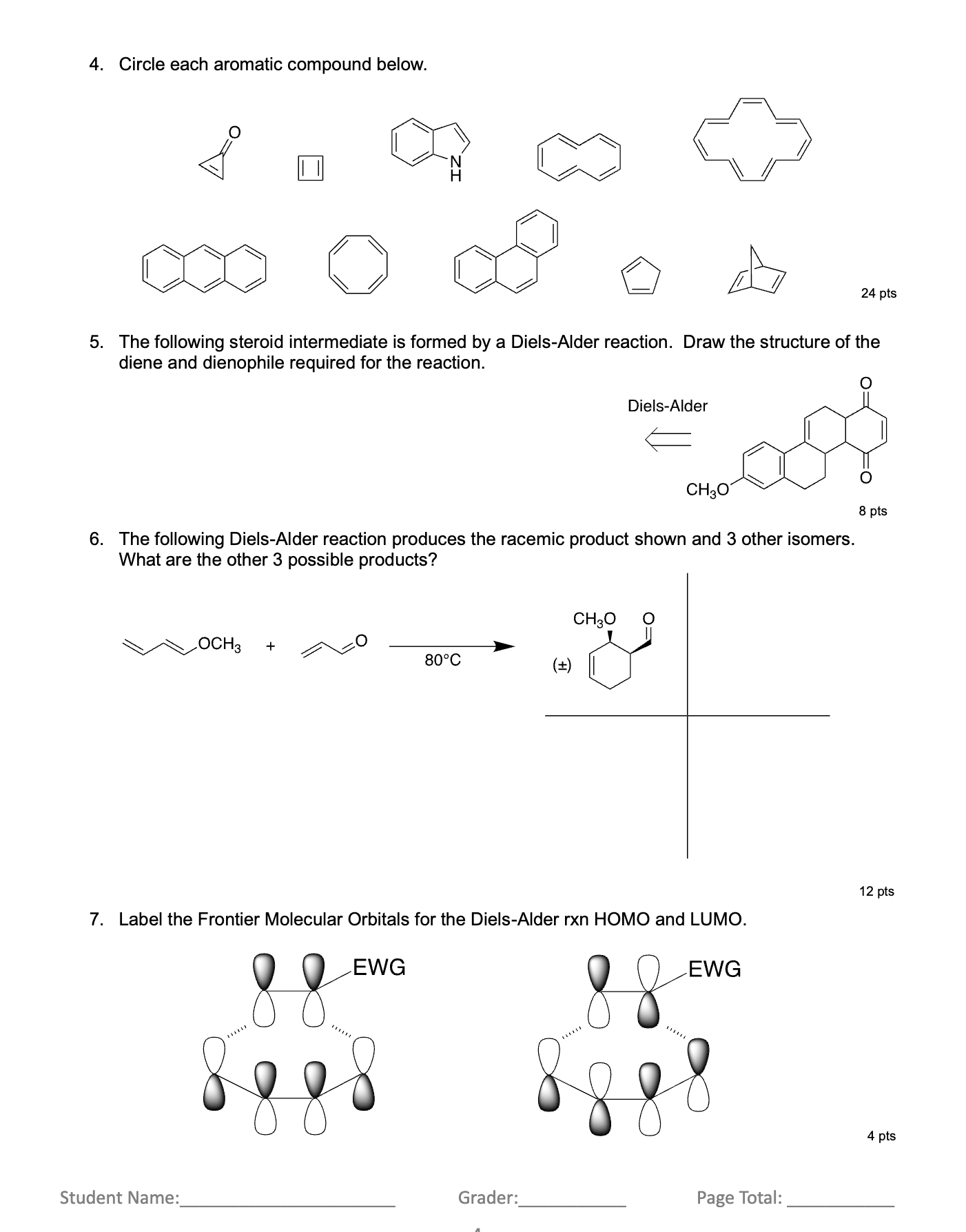 Solved Circle each aromatic compound below.The following | Chegg.com