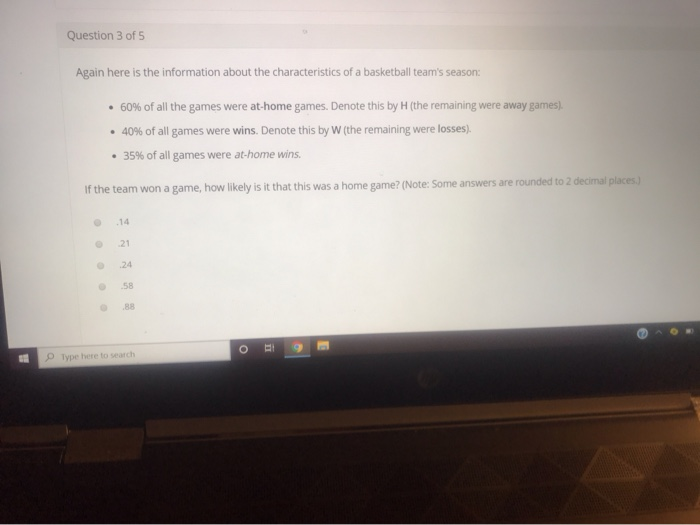 Solved The first three questions refer to the following | Chegg.com