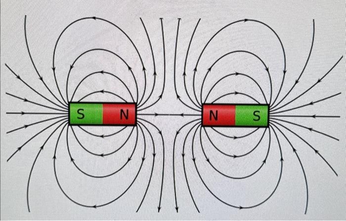 Solved 5. The N pole faces of two cylindrical neodymium | Chegg.com