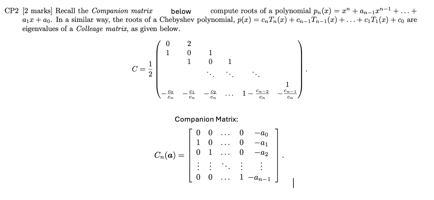 Solved Please solve the problem with Matlab. Please provide | Chegg.com Solved Please solve the problem with Matlab. Please provide | Chegg.com