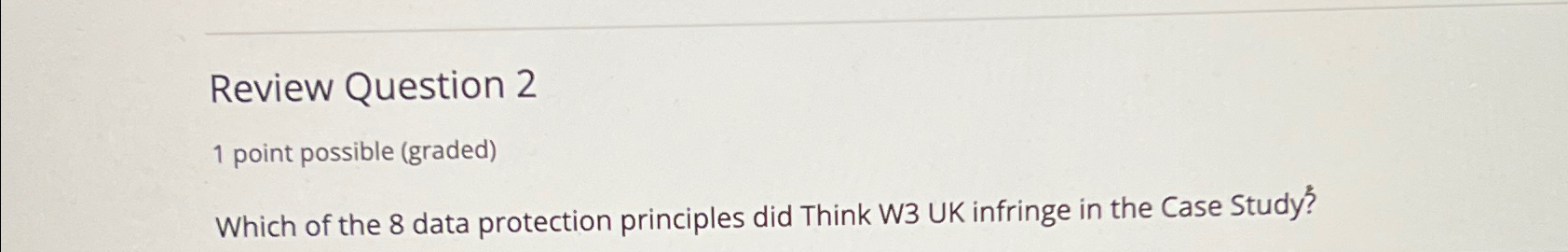 Solved Review Question 21 ﻿point possible (graded)Which of | Chegg.com