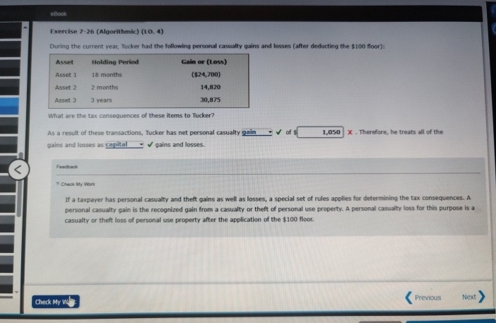 Solved eBookExercise 7-26 (Algorithmic) (10.4)During the | Chegg.com
