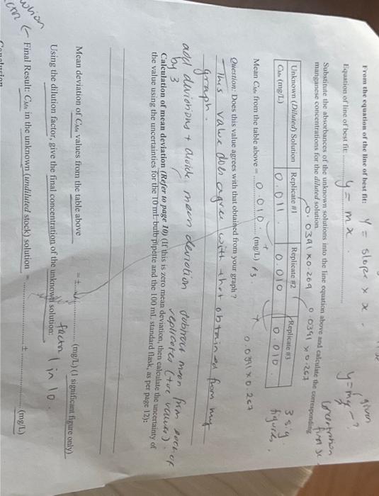 Solved unsure of mean devatuon and final result: CMn in the | Chegg.com