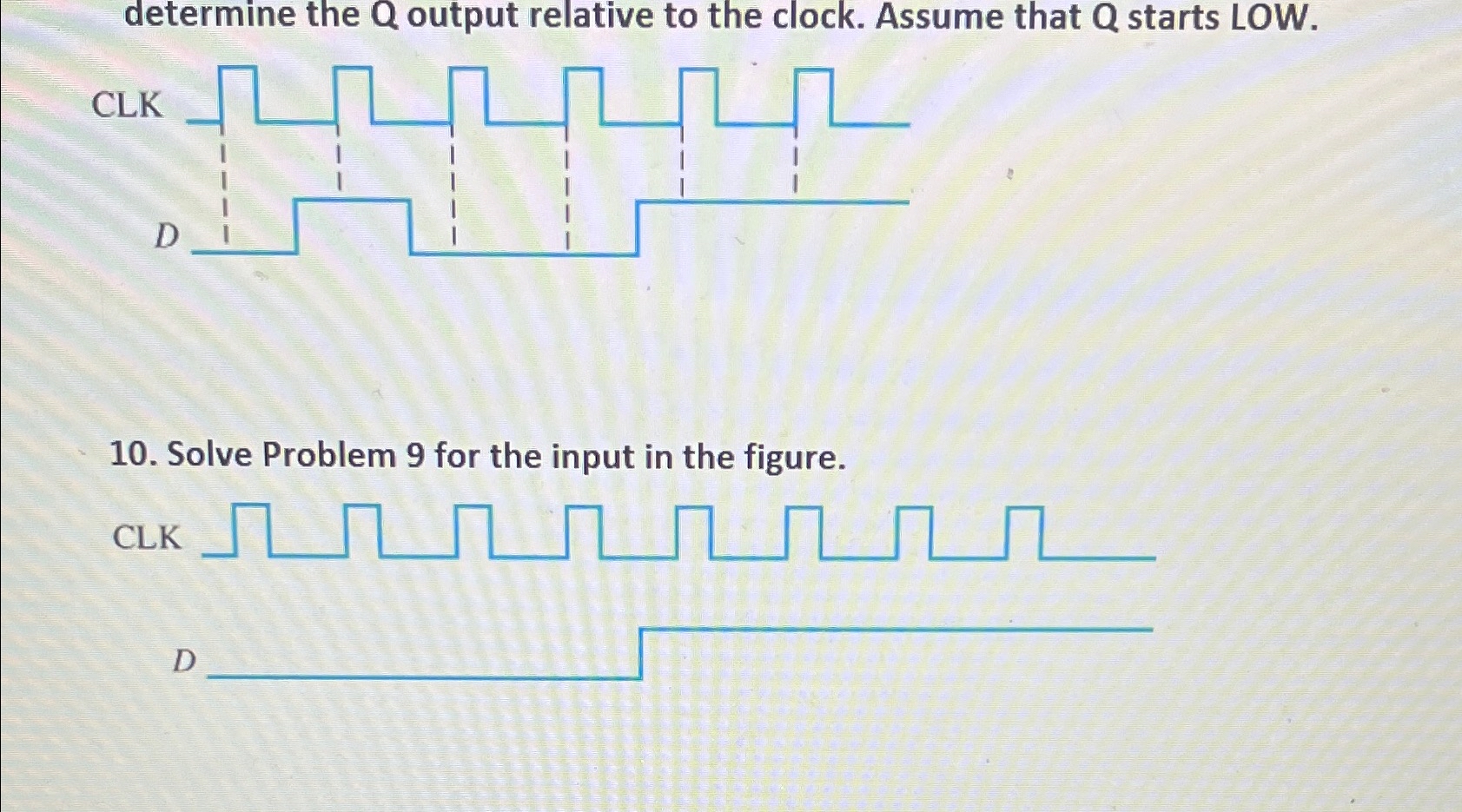 Solved I only need help with problem 10 | Chegg.com