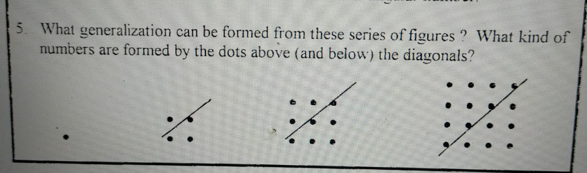 Solved What generalization can be formed from these series | Chegg.com
