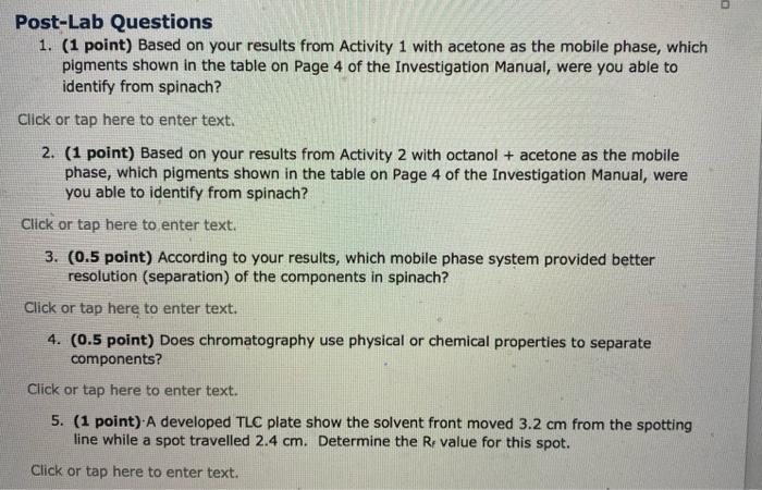 Solved Data Table (2 points) Complete the table below based | Chegg.com