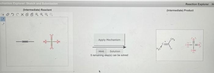 Solved (Intermediate) Reactant OCXO (Intermediate) Product + | Chegg.com