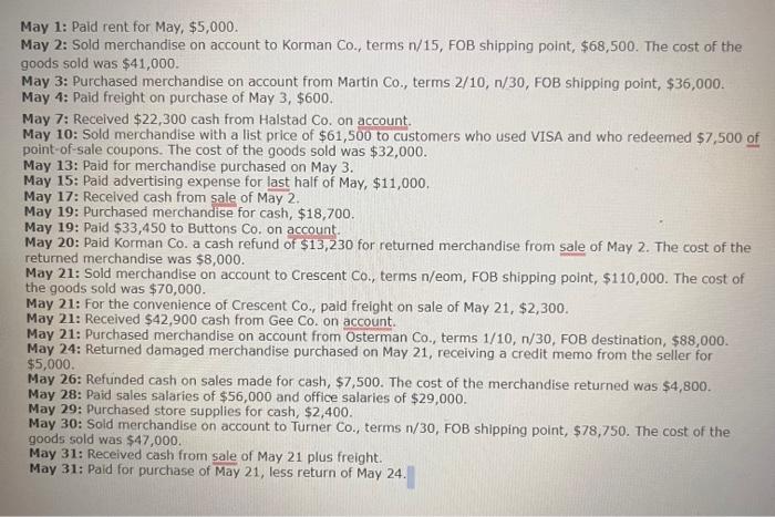 Solved i need help creating a post closing trial balance for | Chegg.com