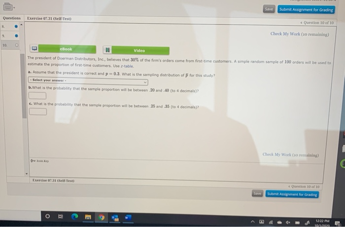 Solved Save Submit Assignment for Grading Questions Exercise | Chegg.com