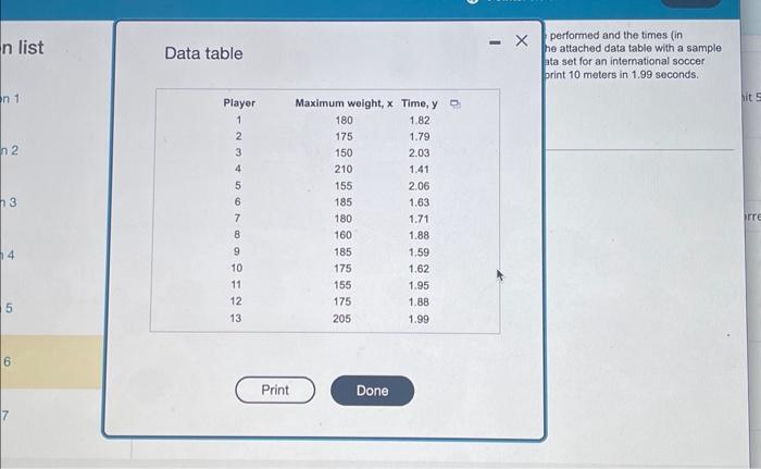Solved The maximum weights (in kilograms) for which one | Chegg.com