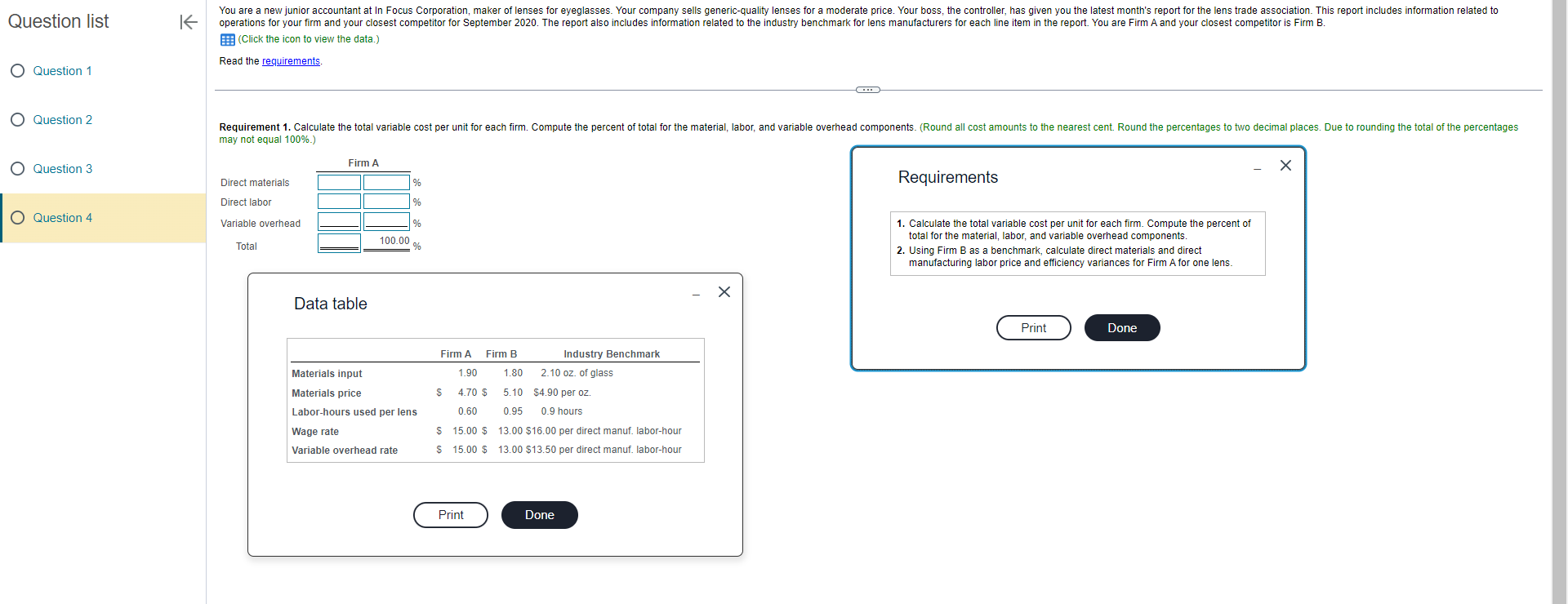 Solved Question list ,larr囲(Click the icon to view the | Chegg.com