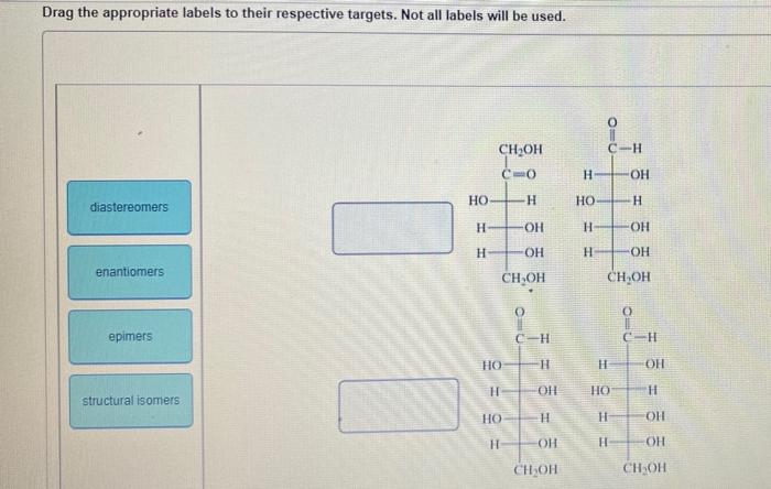 Solved Complete the Fischer projection of the C3 epimer of | Chegg.com