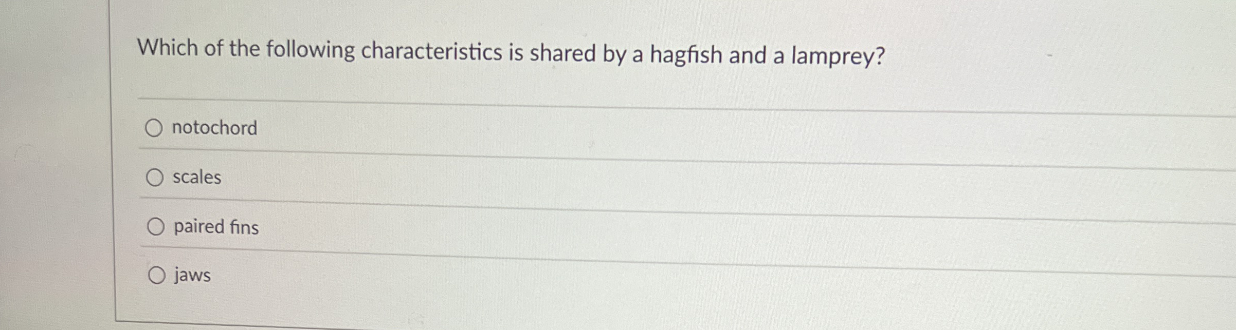 Solved Which of the following characteristics is shared by a | Chegg.com