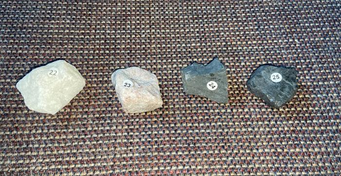 Solved these are metamorphic rock samples and it says to | Chegg.com