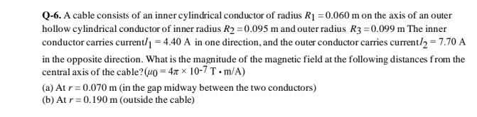 Solved Q-5. As shown in the figure, a rectangular current | Chegg.com