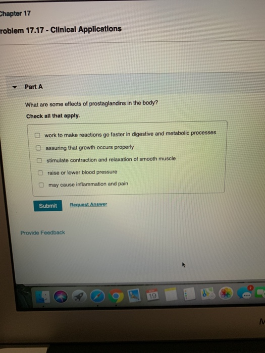 Solved Chapter 17 Toblem 17.17 - Clinical Applications Part | Chegg.com