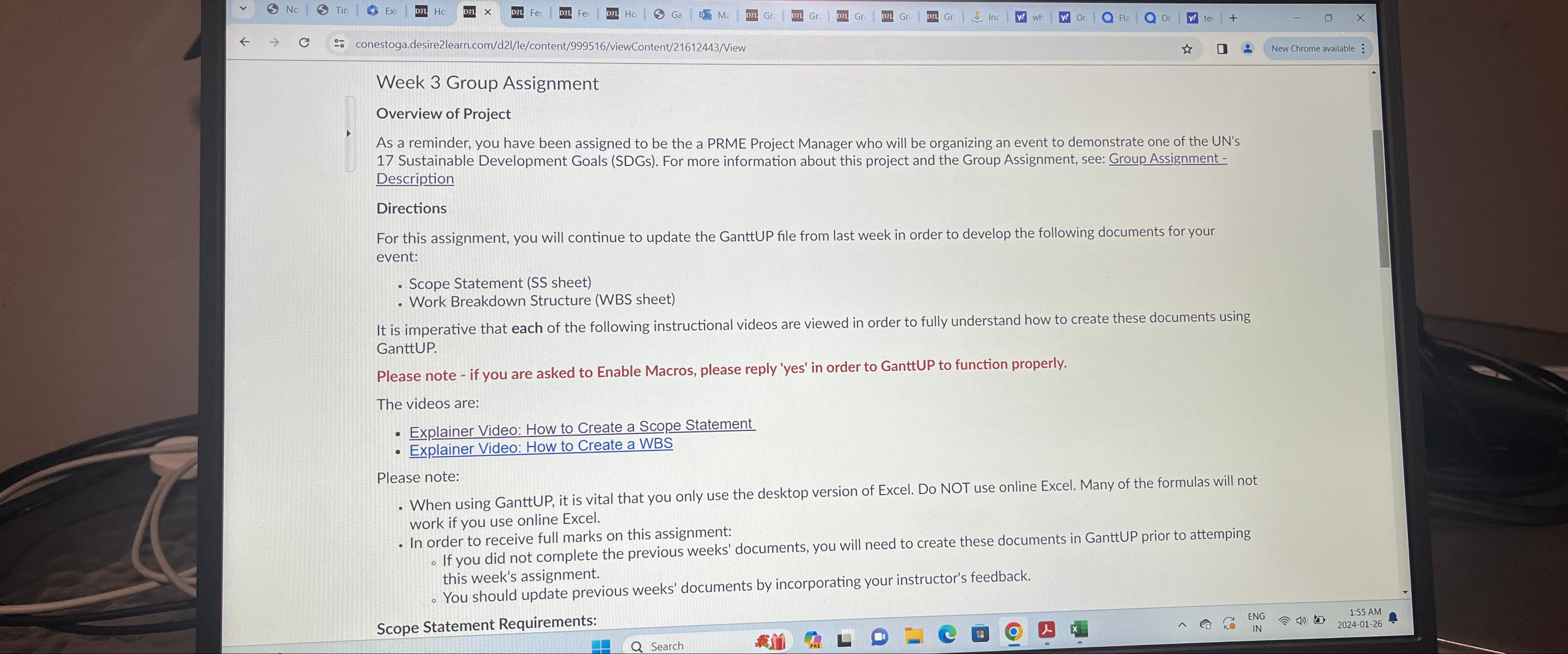 Solved Week 3 ﻿Group AssignmentOverview of ProjectAs a | Chegg.com