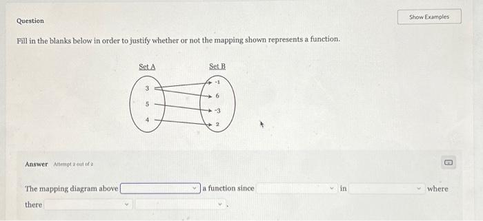 Solved Question Fill in the blanks below in order to justify | Chegg.com