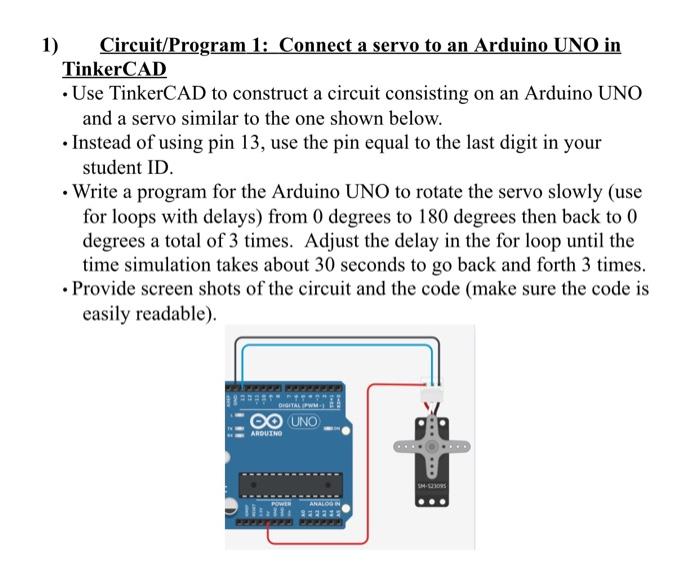 Solved use tinkerCAD and show the text code. number to use | Chegg.com