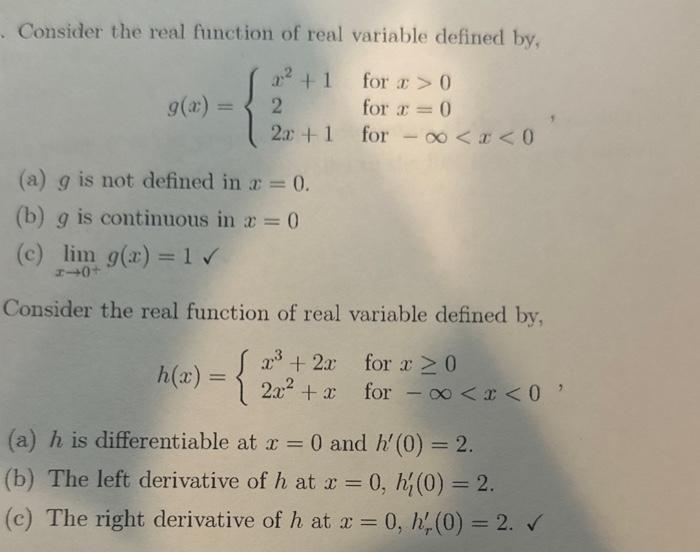 Solved Consider the real function of real variable defined | Chegg.com