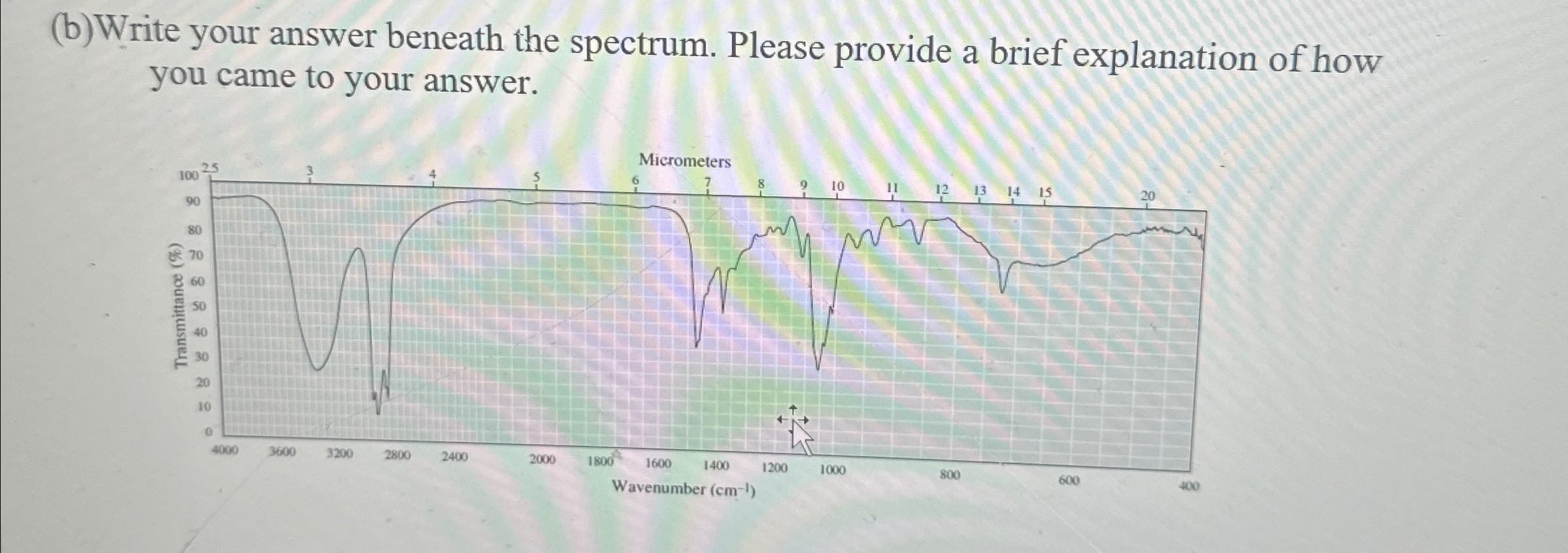 Solved (b)Identify the functional group in the following | Chegg.com