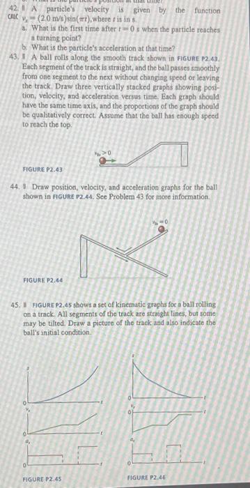 Solved Section 2.7 Instantaneous Acceleration 31. FIGURE | Chegg.com