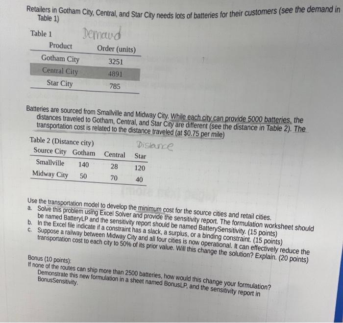 Solved LP Formulation. please show every step in detail as | Chegg.com