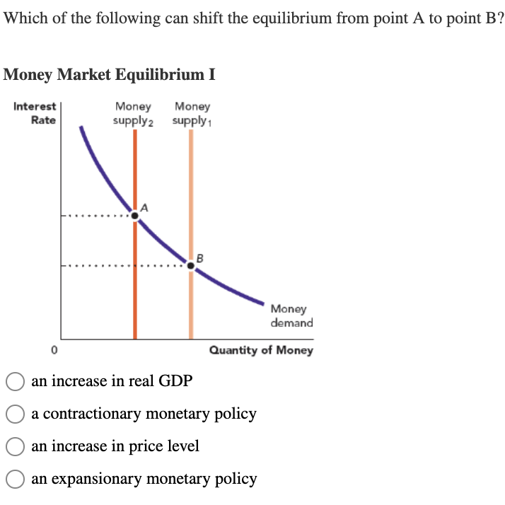 Solved Which of the following can shift the equilibrium from | Chegg.com