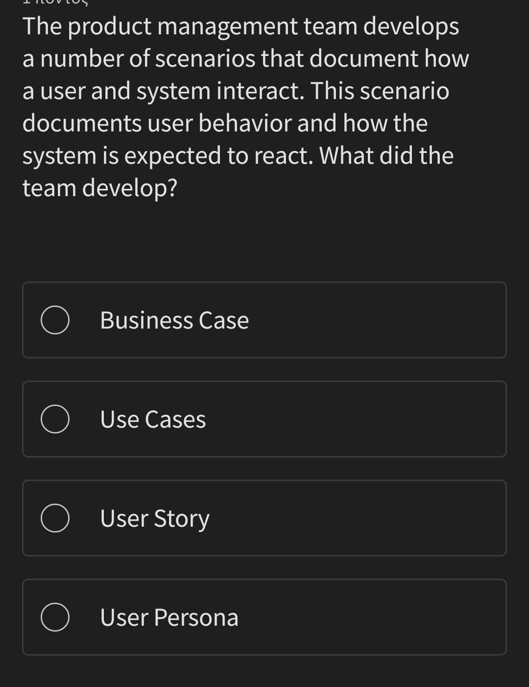 Solved The product management team develops a number of | Chegg.com
