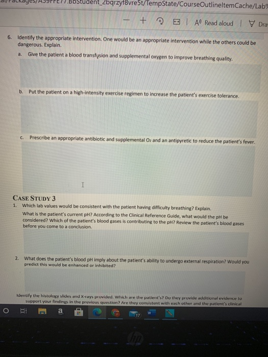 Case Studies Part 1 CLINICAL APPLICATIONS OF ANATOMY | Chegg.com