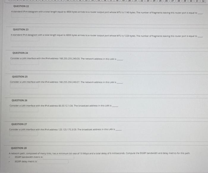 Solved QUESTION 22 QUESTON 23 Quistion 24 Condider a | Chegg.com