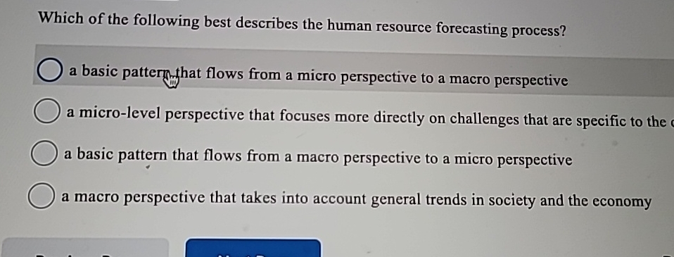 Solved Which of the following best describes the human | Chegg.com