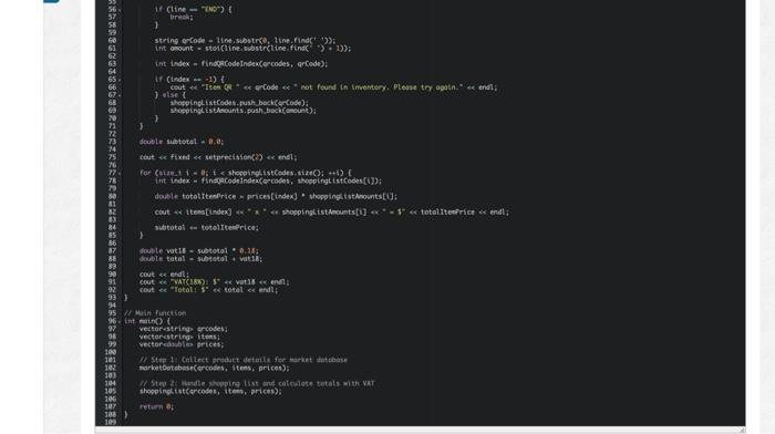 Solved can you fix my code i dont get the correct outputs | Chegg.com