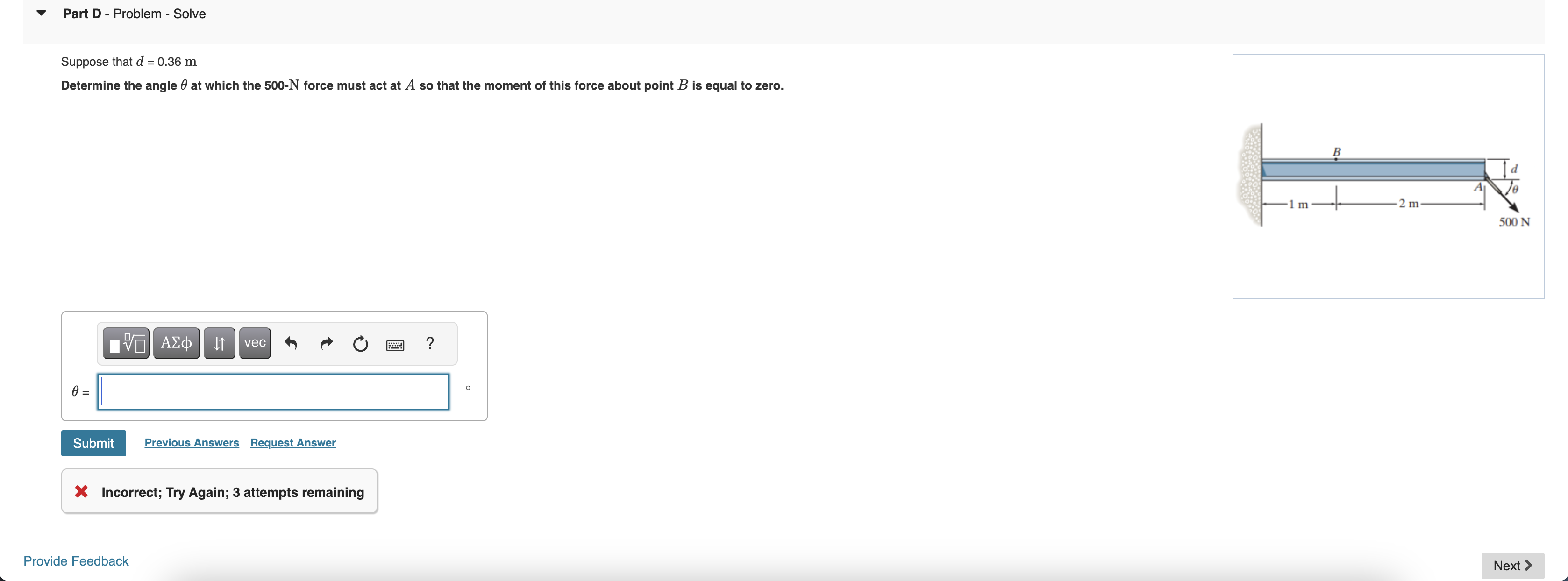 Solved Part D - ﻿Problem - ﻿SolveSuppose that | Chegg.com