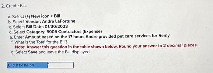Solved Andre LaFortune, a vet student, provided pet care | Chegg.com
