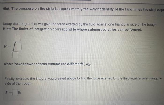 Solved A water trough 15ft long has ends shaped like | Chegg.com