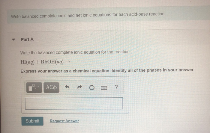 Solved Write balanced complete ionic and net ionic equations | Chegg.com Solved Write balanced complete ionic and net ionic equations | Chegg.com