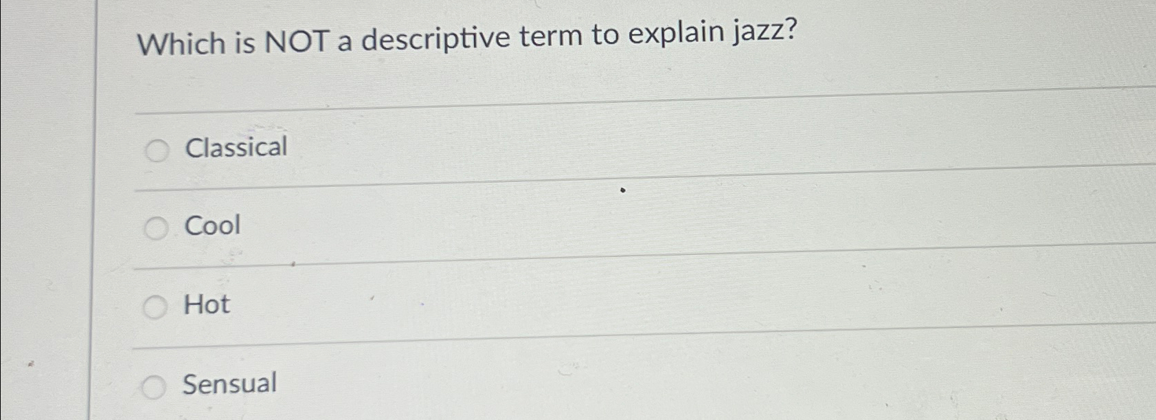 Solved Which is NOT a descriptive term to explain | Chegg.com