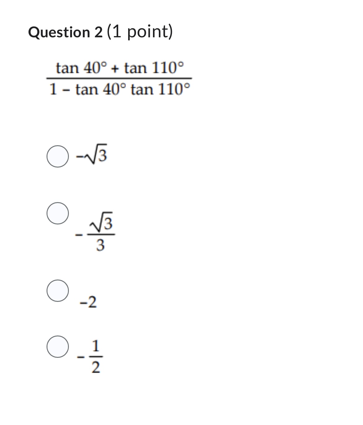 Solved Question 2 (1 | Chegg.com