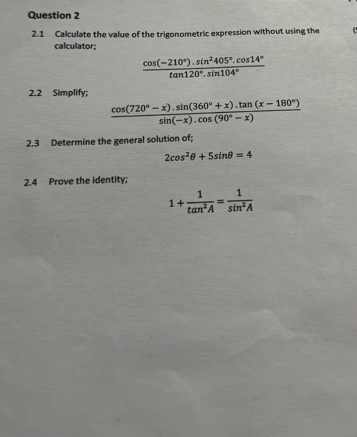 Solved Question 22.1 ﻿Calculate the value of the | Chegg.com