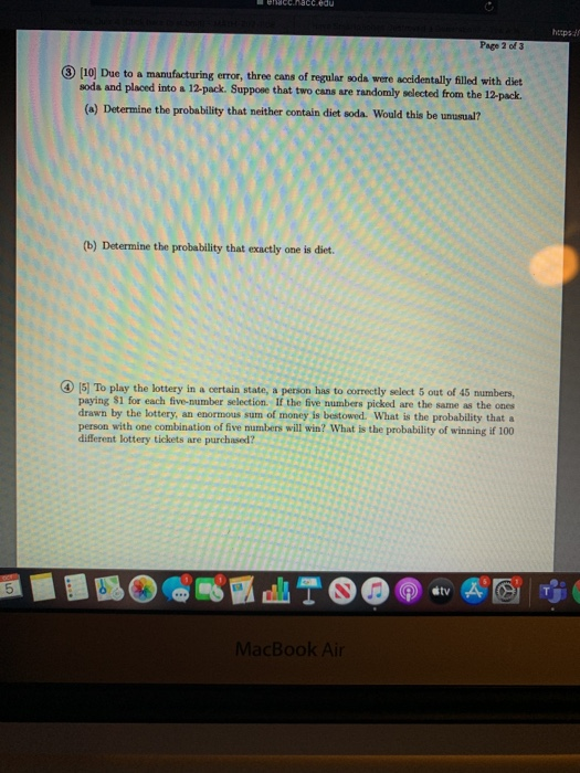 Solved (5) If you make random guesses for 10 multiple-choice | Chegg.com