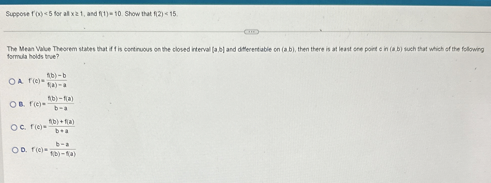 Solved Suppose f'(x)